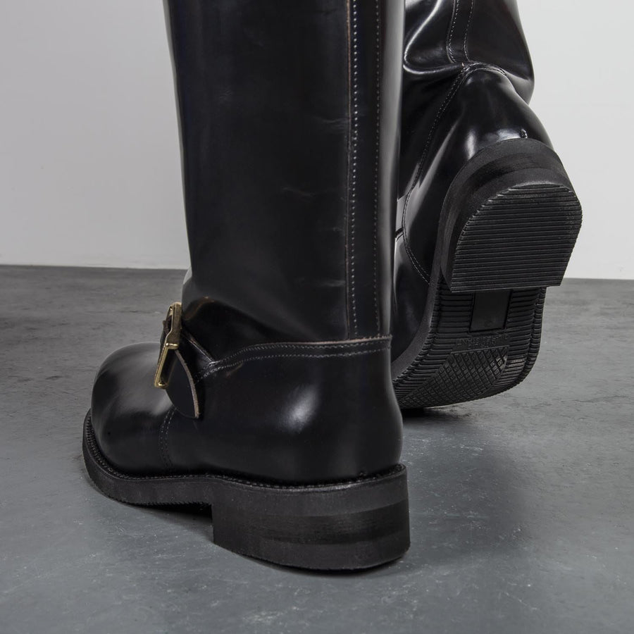Embossy Leather Biker Boots | Embossy – REGULATION